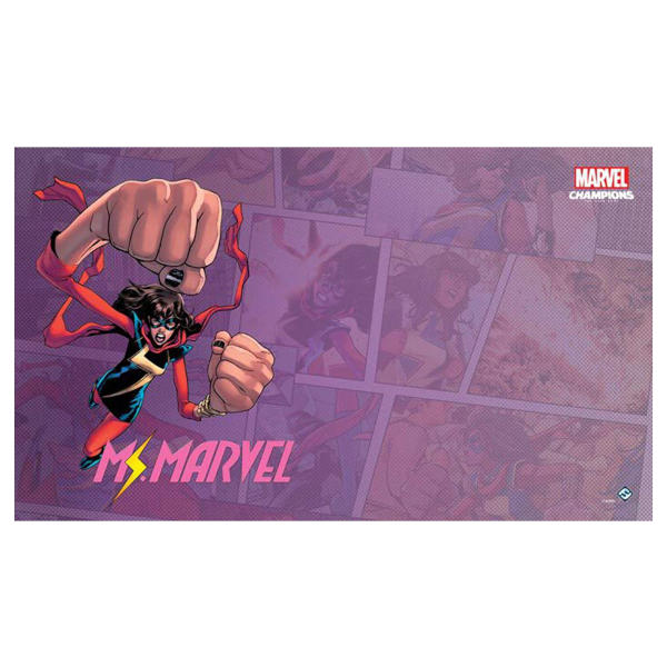 Marvel Champions Ms Marvel Game Mat | More Than Meeples
