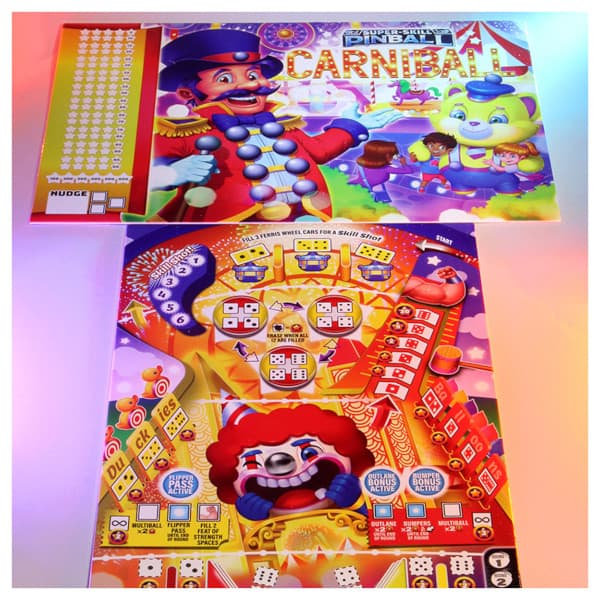 Super Skill Pinball 4 Cade Board – Super Skill Pinball Board Game