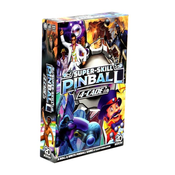 Super Skill Pinball 4 Cade Board – Super Skill Pinball Board Game