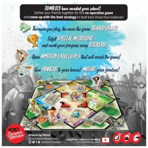 Zombie Kidz Evolution Board Game - Zombie Kidz Board Game | MTM