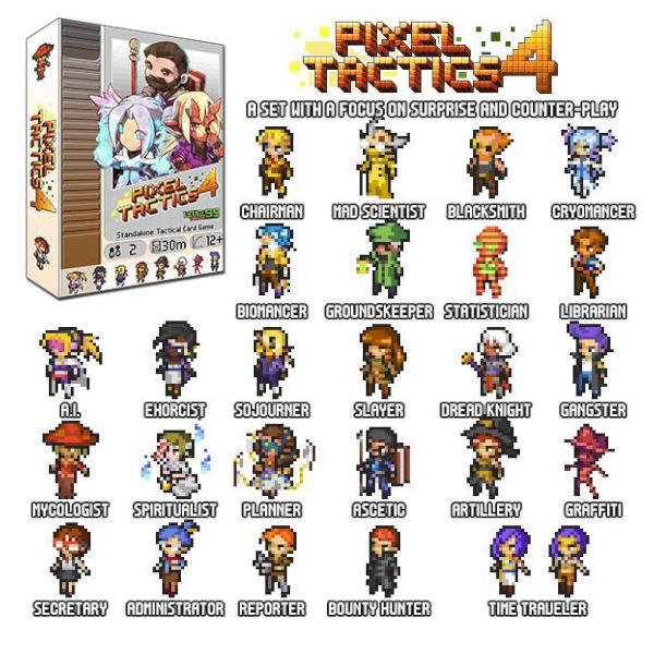 Pixel Tactics 4 - SRPG Card Game | More Than Meeples