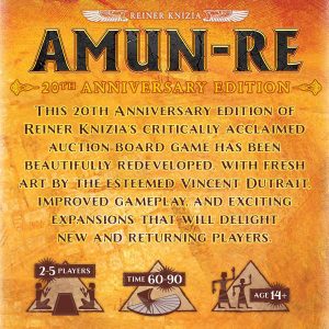 Amun-Re Board Game 20th Anniversary Expanded Edition Gamefound | MTM