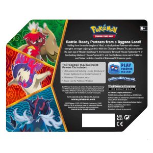 Pokemon TCG Divergent Powers Tin Hisuian Typhosion V | MTM