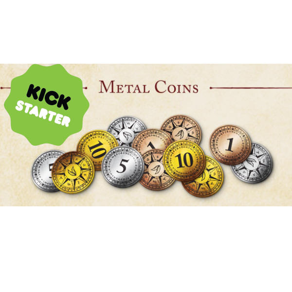 Mythwind Metal Coin Set Kickstarter | More Than Meeples