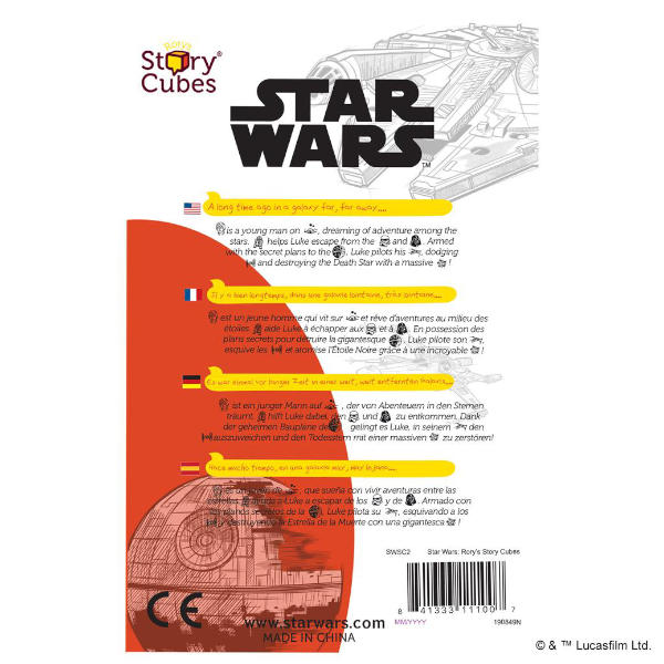 Rorys Story Cubes Star Wars | More Than Meeples