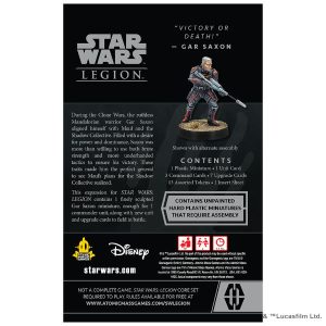 Star Wars Legion Gar Saxon Commander Expansion SWL93 | MTM
