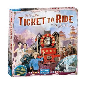 Ticket to Ride Asia Map Collection 1 Expansion | More Than Meeples