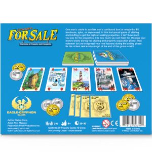 For Sale Board Game | More Than Meeples