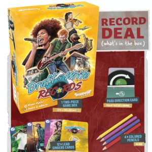 Draft and Write Records Board Game Kickstarter Edition | MTM