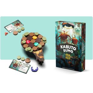 Kabuto Sumo Board Game | More Than Meeples