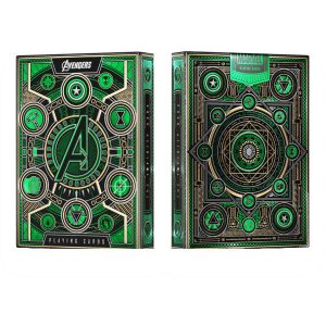 Theory 11 Avengers Playing Cards Green | More Than Meeples