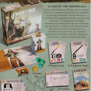 Fateforge Chronicles of Kaan Board Game Emperors Pledge KS | MTM