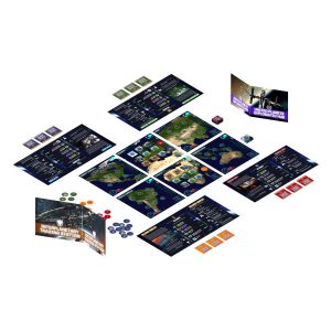 Sats and Stats Return to Earth Board Game | More Than Meeples