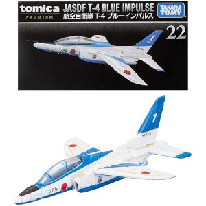 Tomica Premium 22 JASDF T-4 Blue Impulse Fighter Jet | MTM