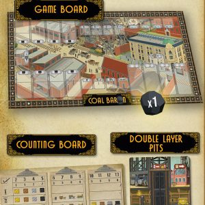 Coal Baron Board Game Deluxe Edition Kickstarter | More Than Meeples