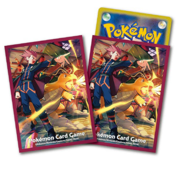 Pokemon Center Japan Lance's Dragonite Card Sleeves (64pcs) | MTM