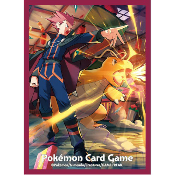 Pokemon Center Japan Lance's Dragonite Card Sleeves (64pcs) | MTM