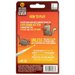 Exploding Kittens 2 Player Edition Card Game | More Than Meeples