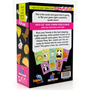 Taco Cat Goat Cheese Pizza on the Flip Side Card Game | MTM