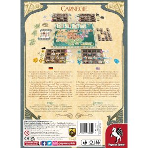 Carnegie Board Game Retail Edition | More Than Meeples
