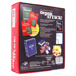 Organ ATTACK! New Edition Board Game | More Than Meeples