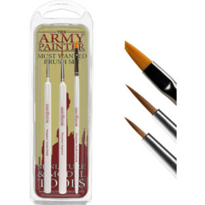 Army Painter Wargamer Most Wanted Brush Set | MTM