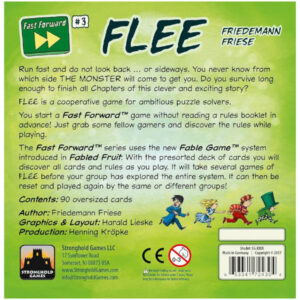 Flee Board Game (Fast Forward Series #3) | More Than Meeples