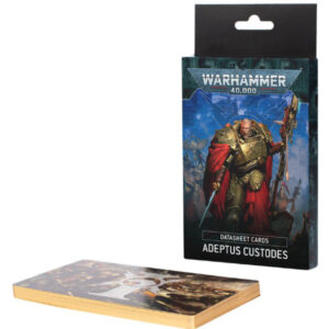 Warhammer 40K Adeptus Custodes Datasheet Cards 2024 | MTM